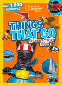 things that go sticker activity book