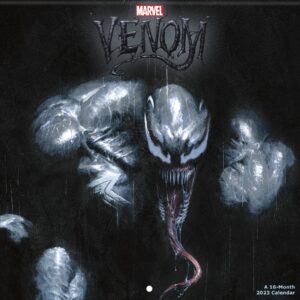 2023 marvel venom wall calendar