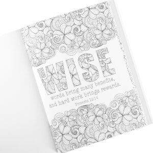 A Garland of Grace: An Inspirational Adult and Teen Coloring Book