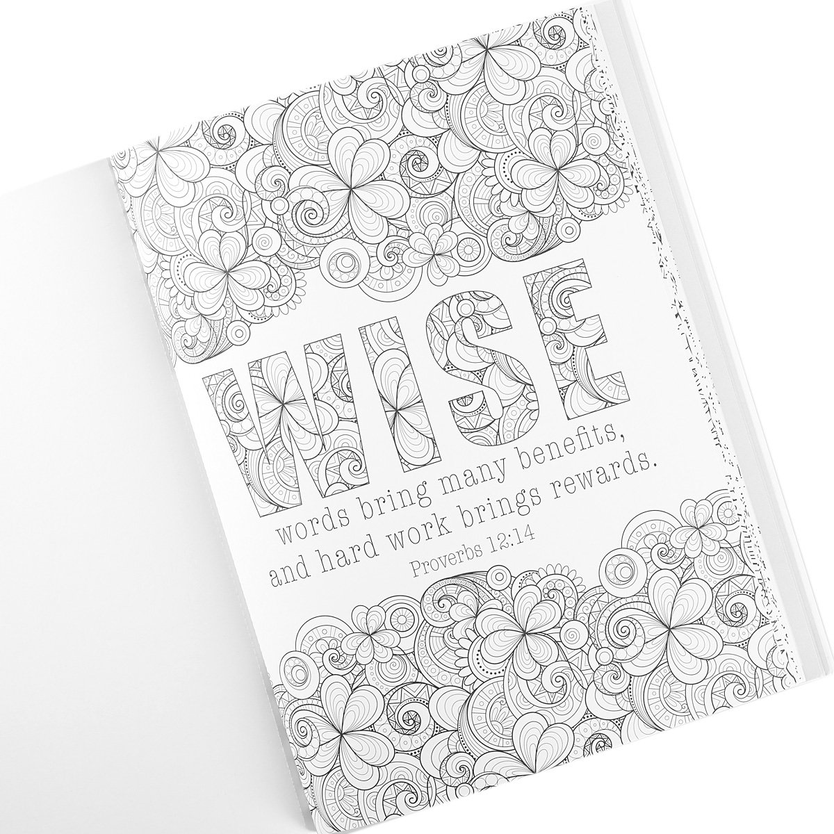 A Garland of Grace: An Inspirational Adult and Teen Coloring Book