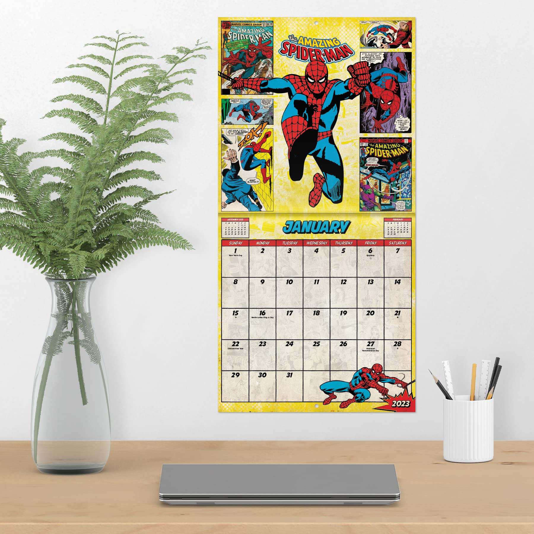 2023 Marvel Comics Wall Calendar