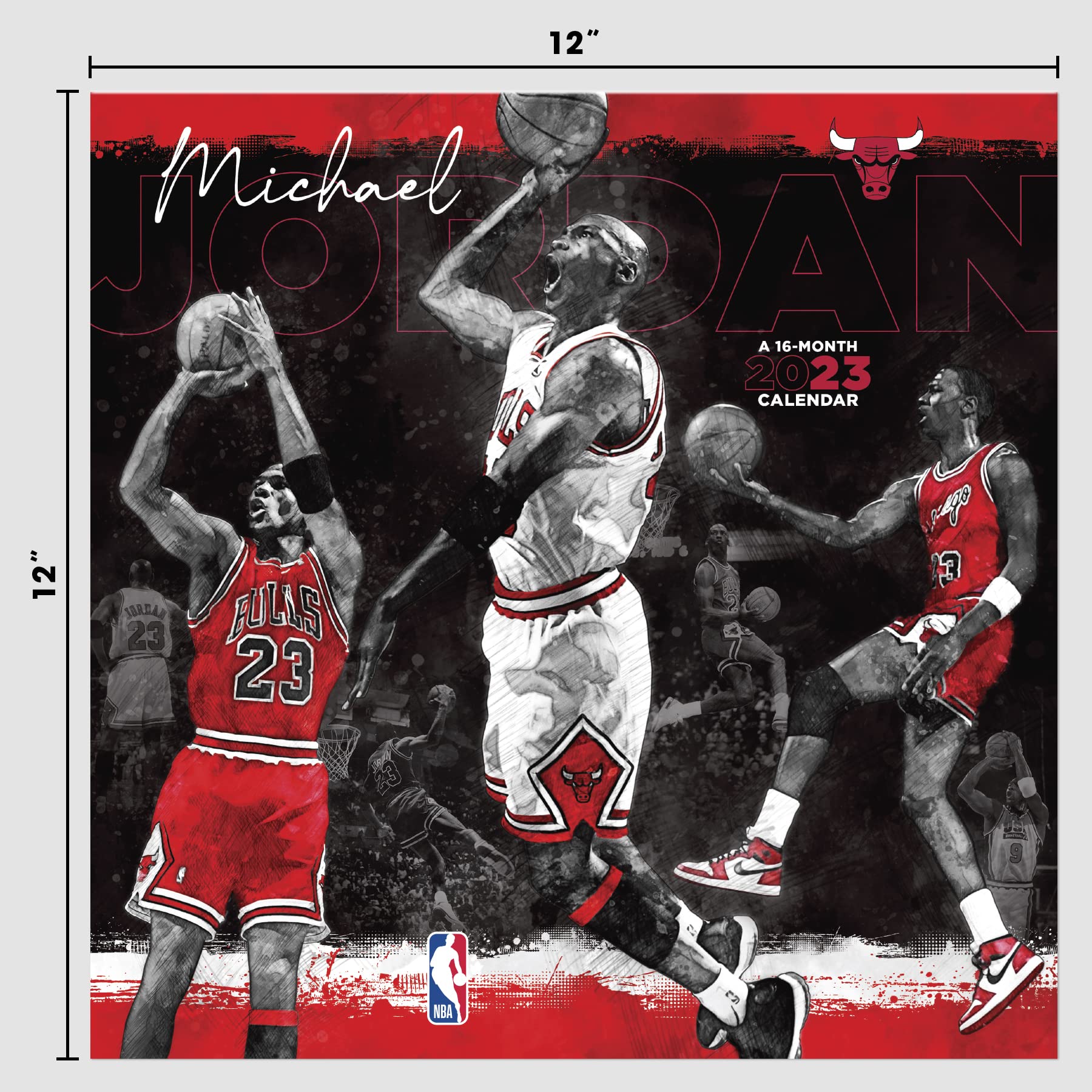 2023 Michael Jordan Wall Calendar