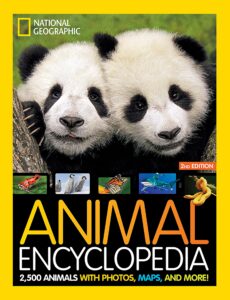 national geographic kids animal encyclopedia, 2nd edition: 2,500 animals with photos, maps, and more!