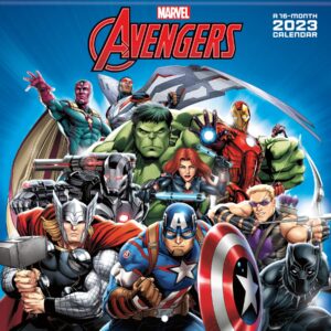 2023 marvel avengers wall calendar