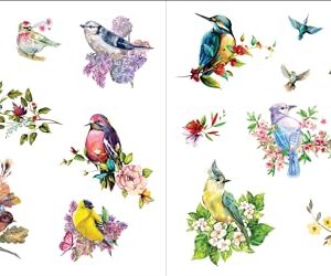 Bunches of Botanicals Sticker Book (Over 500 stickers!)