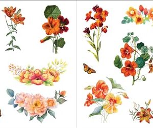 Bunches of Botanicals Sticker Book (Over 500 stickers!)