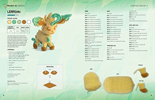 Pokémon Crochet Vol 2: Bring even more Pokémon to life with 20 cute crochet patterns