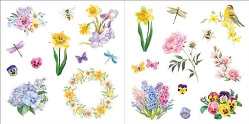 Bunches of Botanicals Sticker Book (Over 500 stickers!)