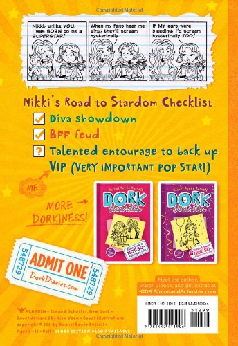 Tales from a Not-So-Talented Pop Star (Dork Diaries #3)