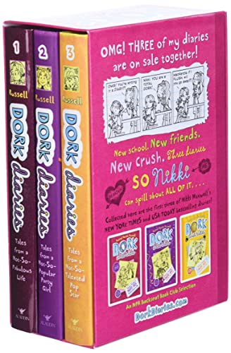 Dork Diaries Boxed Set (Books 1-3): Dork Diaries; Dork Diaries 2; Dork Diaries 3