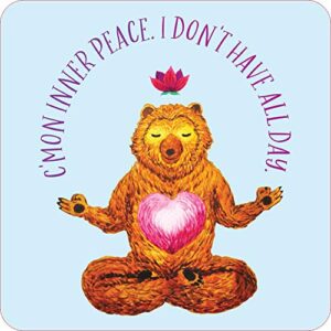 Inner Fucking Peace Motivational Card Deck (60 Pack)