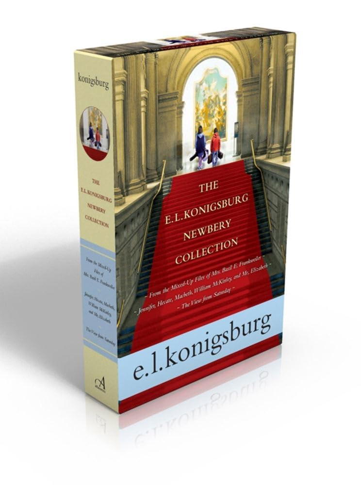 The E.L. Konigsburg Newbery Collection (Boxed Set): From the Mixed-Up Files of Mrs. Basil E. Frankweiler; Jennifer, Hecate, Macbeth, William McKinley, and Me, Elizabeth; The View From Saturday