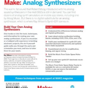 Make: Analog Synthesizers: Make Electronic Sounds the Synth-DIY Way