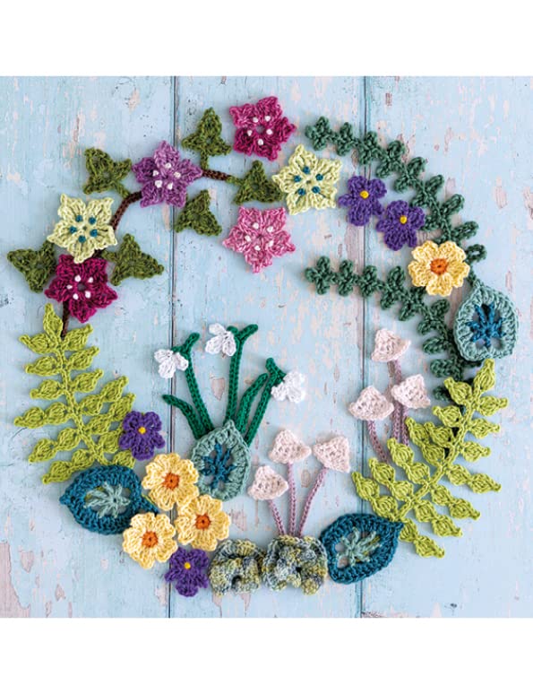 Crochet Collage Garden: 100 patterns for crochet flowers, plants and petals