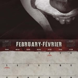 2023 Horror Collection Wall Calendar (Bilingual French) (French Edition)