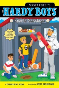 sports sabotage (8) (hardy boys: the secret files)