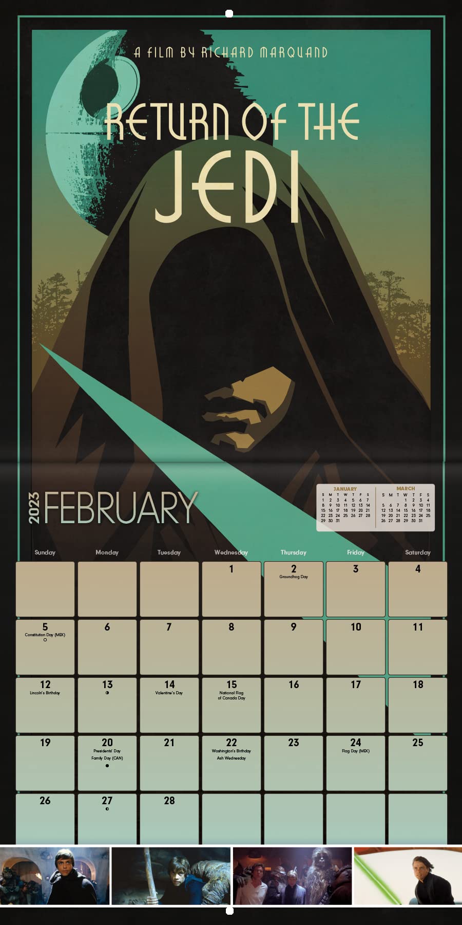 2023 Star Wars: Saga Collector's Edition Calendar