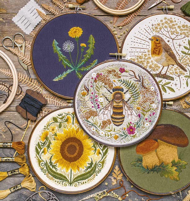 Paint with Thread: A step-by-step guide to embroidery through the seasons