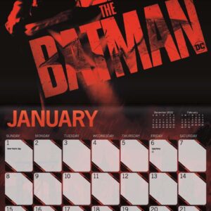 2023 DC Comics The Batman Wall Calendar