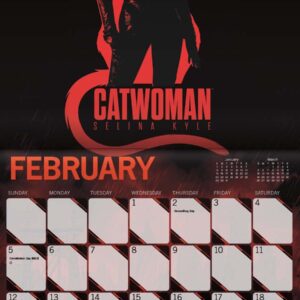 2023 DC Comics The Batman Wall Calendar