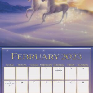 2023 Unicorns Wall Calendar