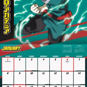 2023 My Hero Academia Mini Wall Calendar