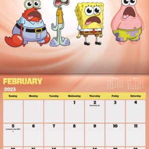 2023 Nickelodeon SpongeBob SquarePants Wall Calendar