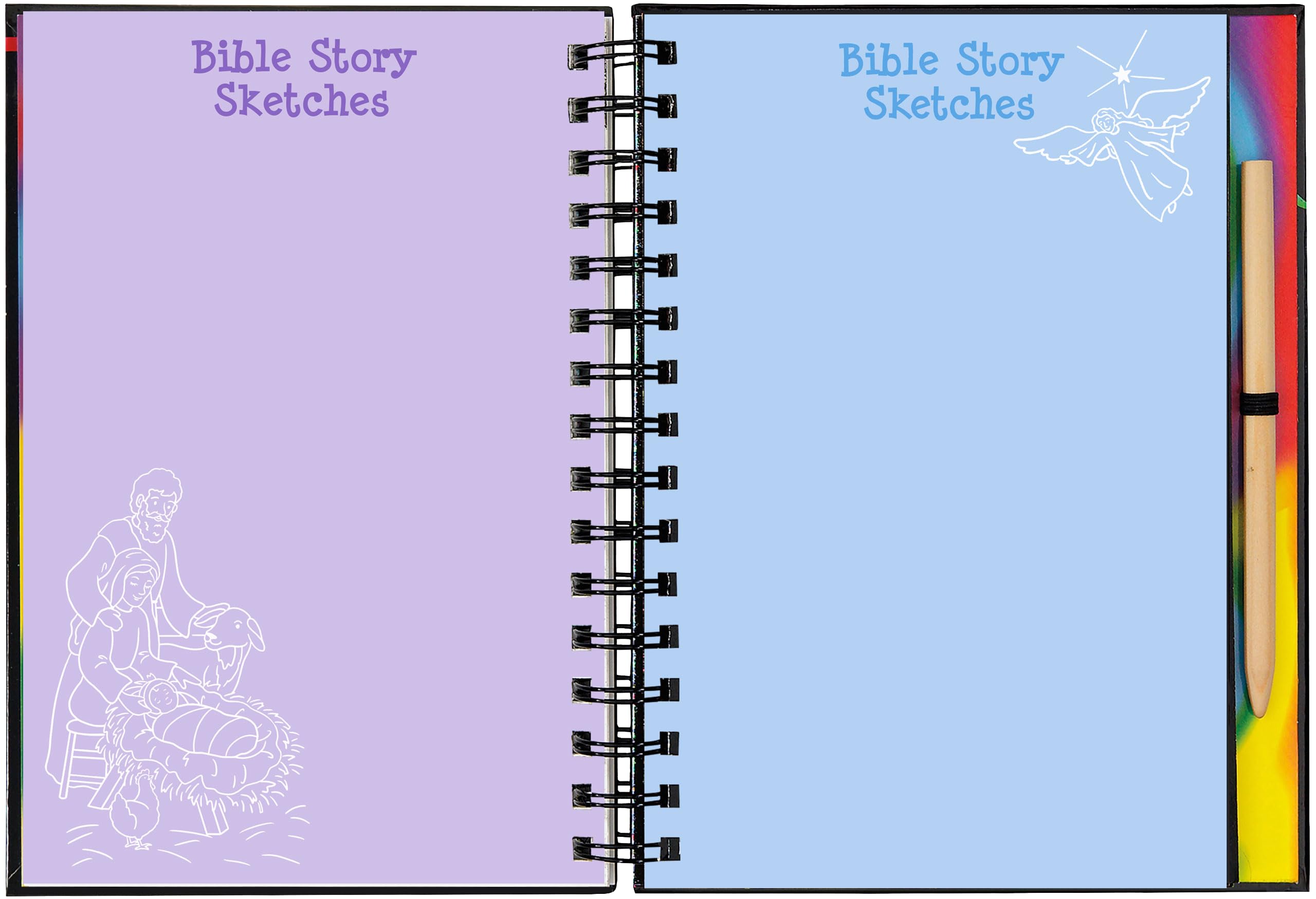 Scratch & Sketch Bible Stories (Trace Along) (Scratch and Sketch Trace-along)