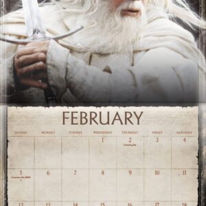 2023 The Lord of the Rings Wall Calendar