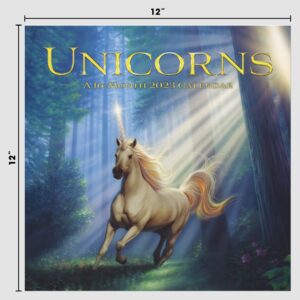 2023 Unicorns Wall Calendar