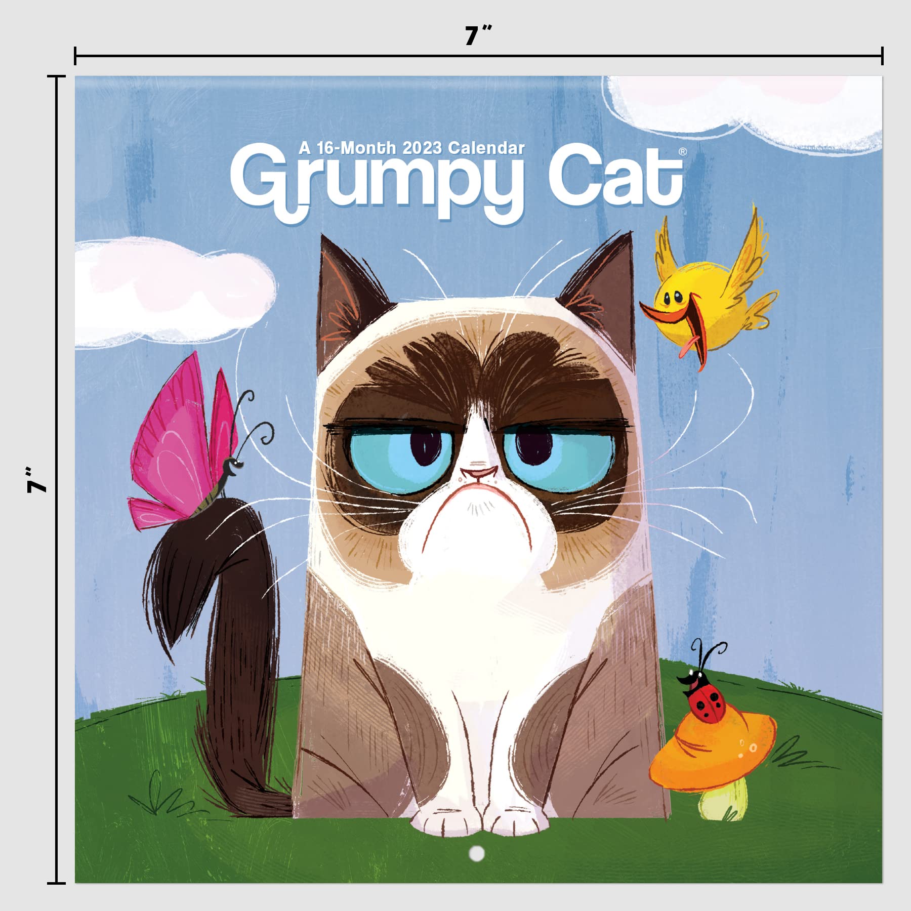 2023 Grumpy Cat Mini Wall Calendar