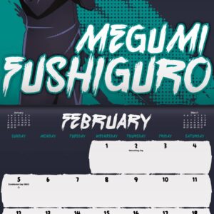 2023 Jujutsu Kaisen Wall Calendar