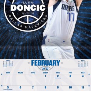 2023 NBA Superstars Wall Calendar