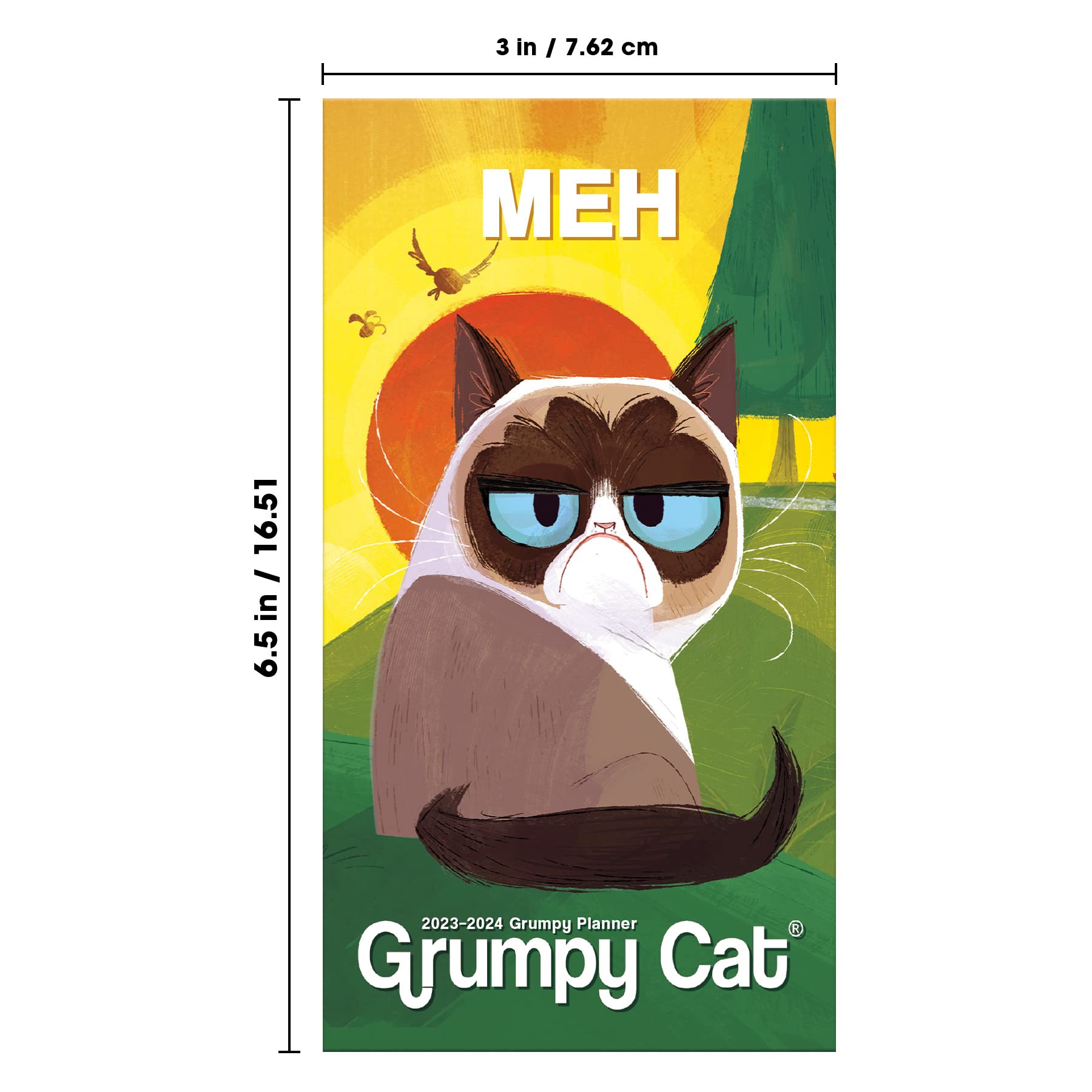 2023-2024 Grumpy Cat Pocket Planner