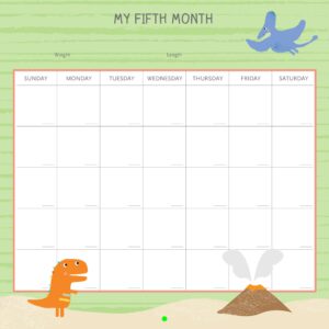 My Life as a Baby: A First-Year Calendar (Dinosaurs)