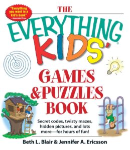 the everything kids' games & puzzles book: secret codes, twisty mazes, hidden pictures, and lots more - for hours of fun! (everything® kids series)