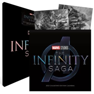 2023 marvel infinity saga collector's edition calendar