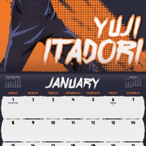 2023 Jujutsu Kaisen Wall Calendar