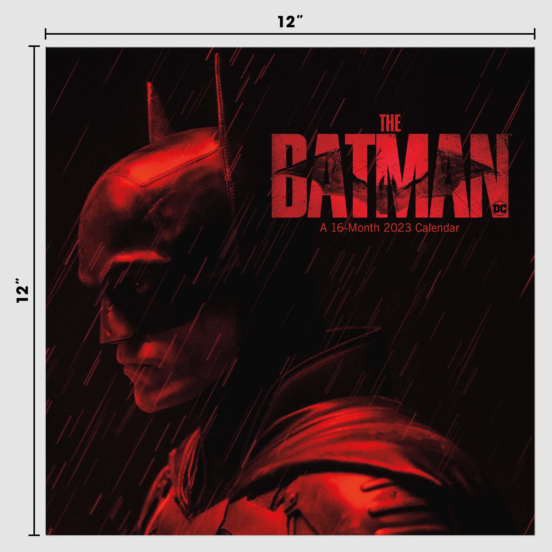 2023 DC Comics The Batman Wall Calendar