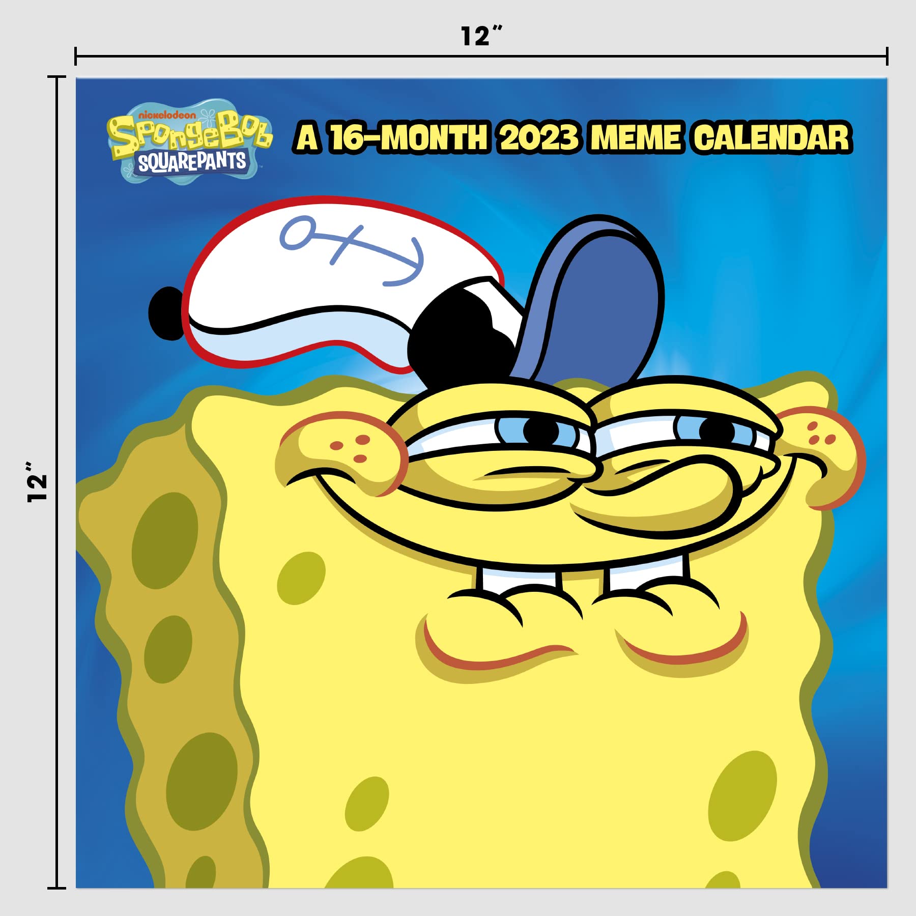 2023 Nickelodeon SpongeBob SquarePants Wall Calendar