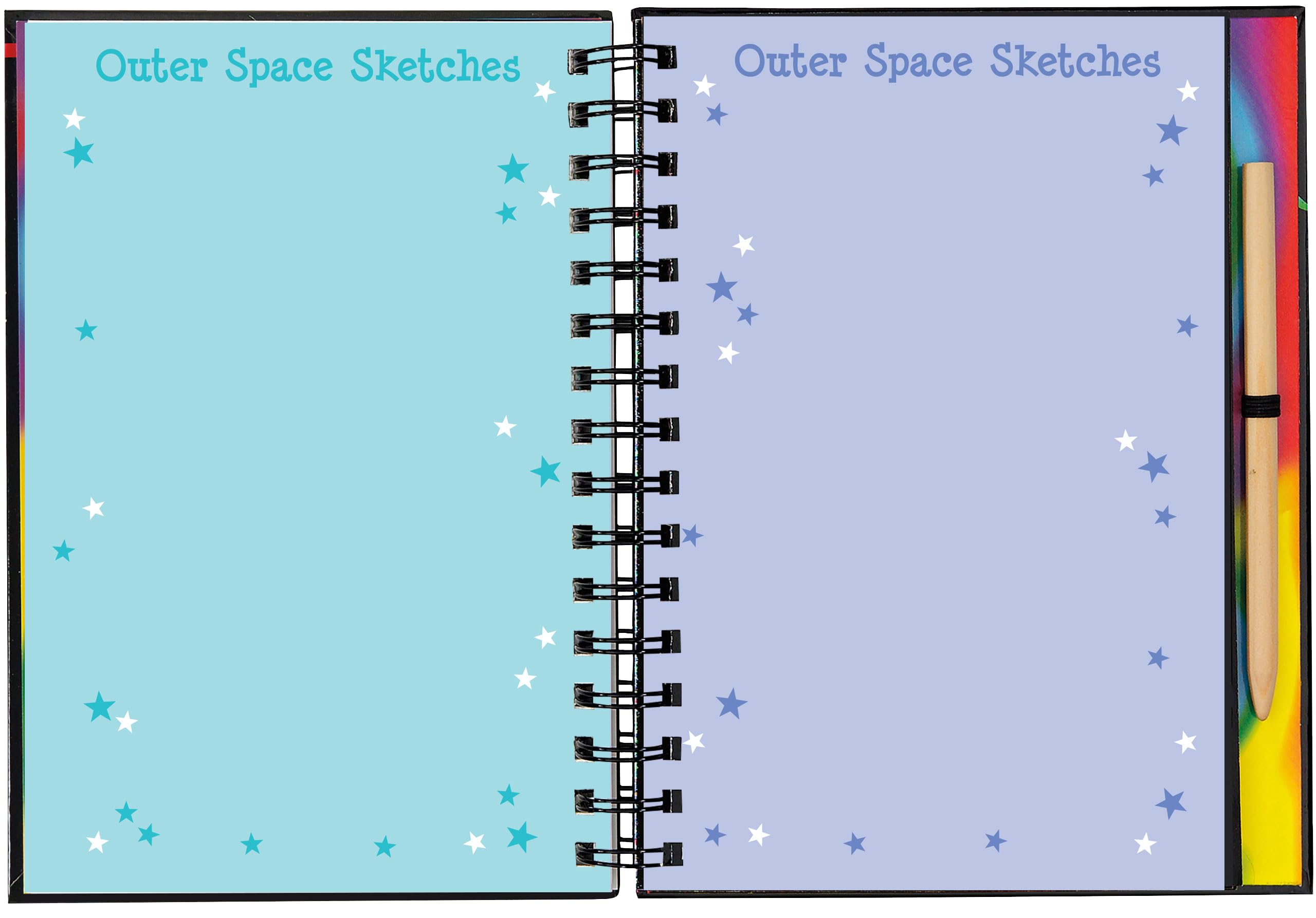 Scratch & Sketch Outer Space (Trace Along)