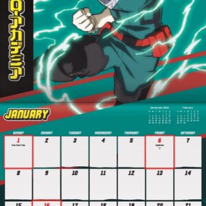 2023 My Hero Academia Wall Calendar