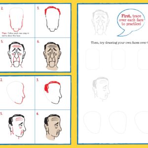 Learn to Draw... Faces (Easy Step-by-Step Drawing Guide) (Young Artist)