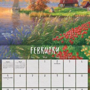 2023 Country Road by Abraham Hunter Wall Calendar