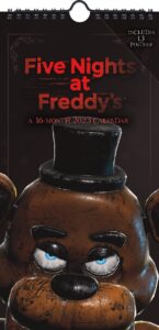 2023 five nights at freddy's mini poster calendar