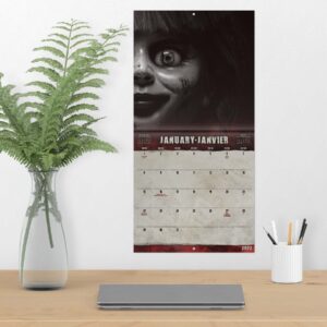 2023 Horror Collection Wall Calendar (Bilingual French) (French Edition)