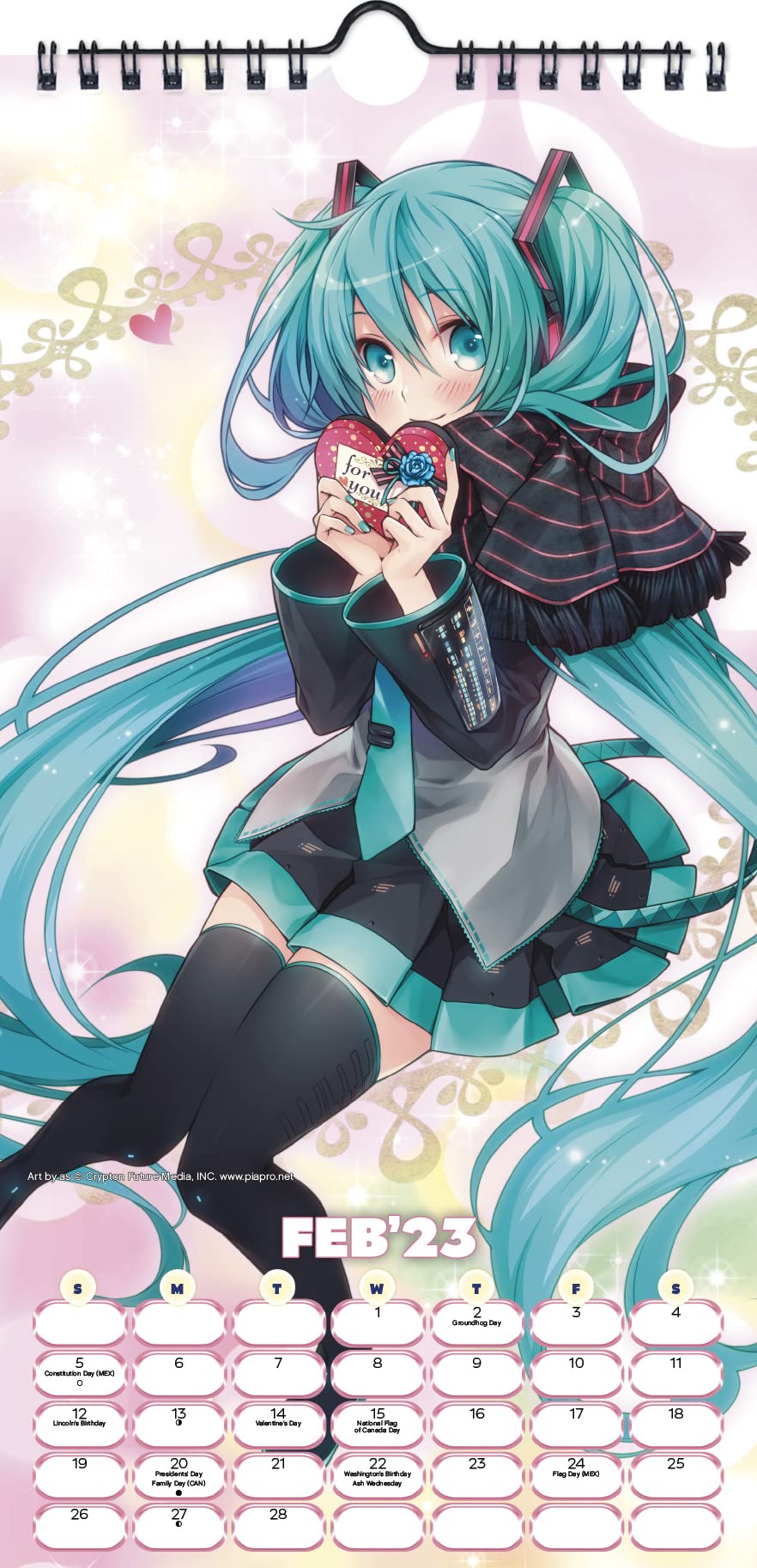 2023 Hatsune Miku Mini Poster Calendar