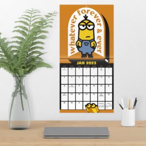 2023 Minions: The Rise of Gru Wall Calendar