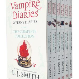 Vampire Diaries Stefan's Diaries The Complete Collection Books 1 - 6 Box Set by L. J. Smith (Origins, Bloodlust, Craving, Ripper, Asylum & Compelled)