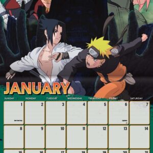 2023 Naruto Shippuden Wall Calendar